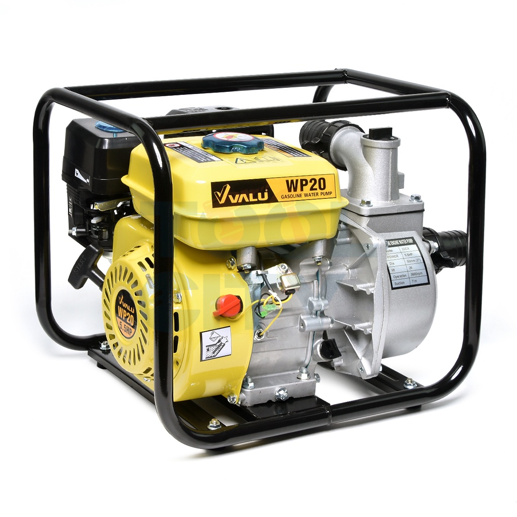 VALU (วาลู) WP-20 ปั๊มน้ำเครื่องยนต์เบนซิน ท่อส่ง 2" | Shopee Thailand