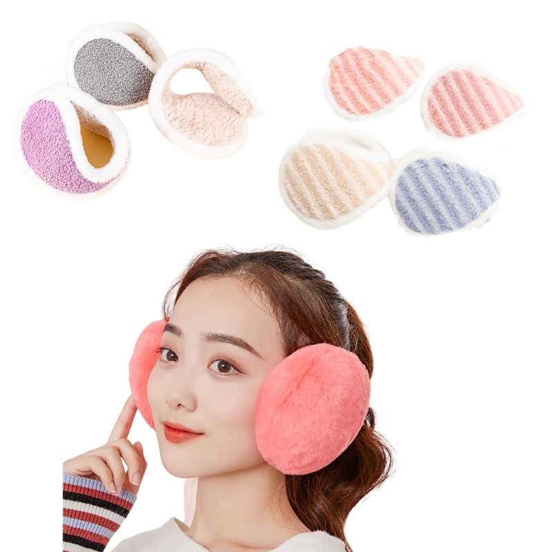 Haha Plush หูอุ่นสําหรับนักเรียนผู้ใหญ่ Windproof ฤดูหนาว Earmuff Eye ...