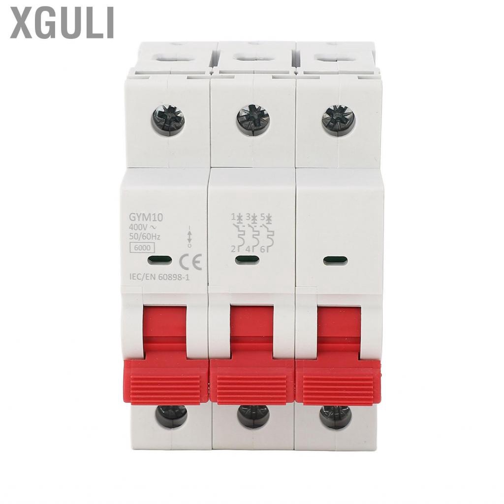 Xguli 3P Miniature Circuit Breaker Easy Identification 400V for Industrial | Shopee Thailand