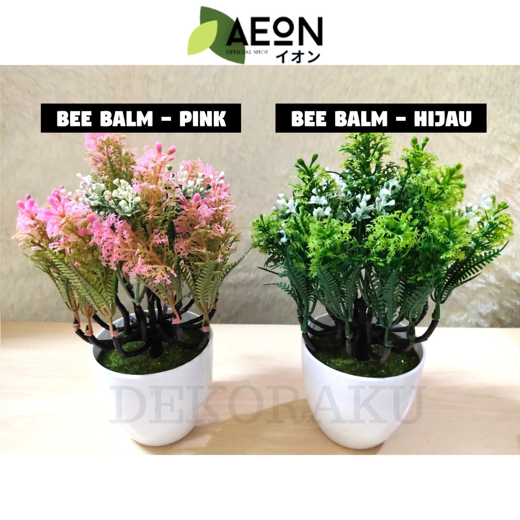 Aeon - ARTIFICIAL BEE BALM FLOWER DECORATION DISPLAY | Shopee Thailand