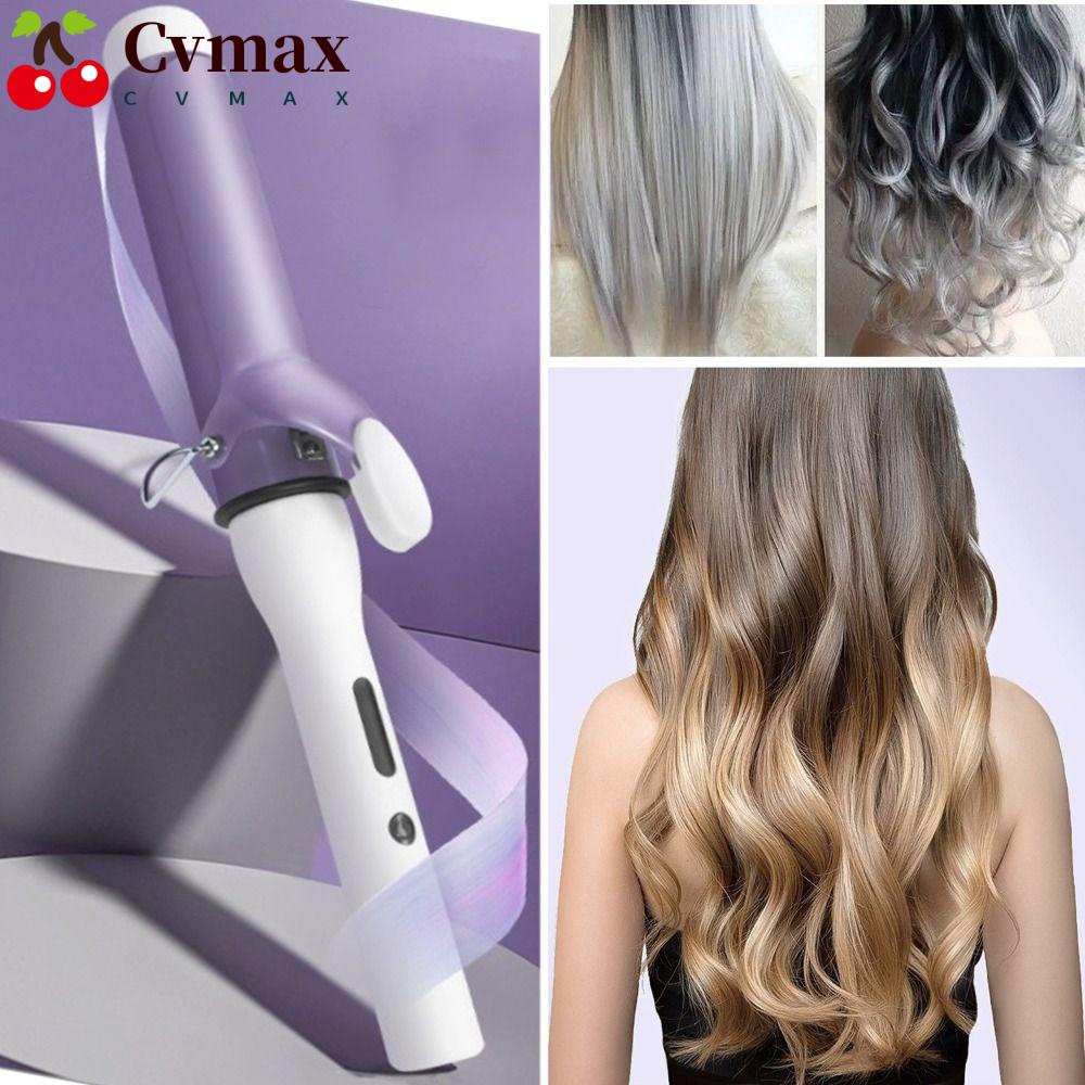 Cvmax เครื่องม้วนผมไฟฟ้า เซรามิค ลอนใหญ่ 40 32 มม. ทนความร้อน 10s สําหรับผู้หญิง | Shopee Thailand