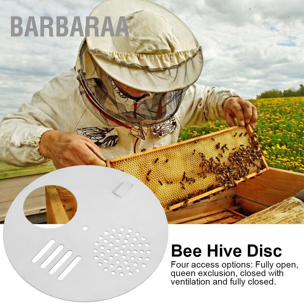 Barbaraa 10 ชิ้นสแตนเลสสตีล Bee ประตูกล่อง Entrance Gate Nest Hive Disc | Shopee Thailand