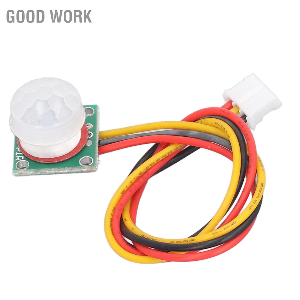 Good Work DC 3.3-5V PIR IR Pyroelectric Sensor ความไวสูงอินฟราเรด Human ...