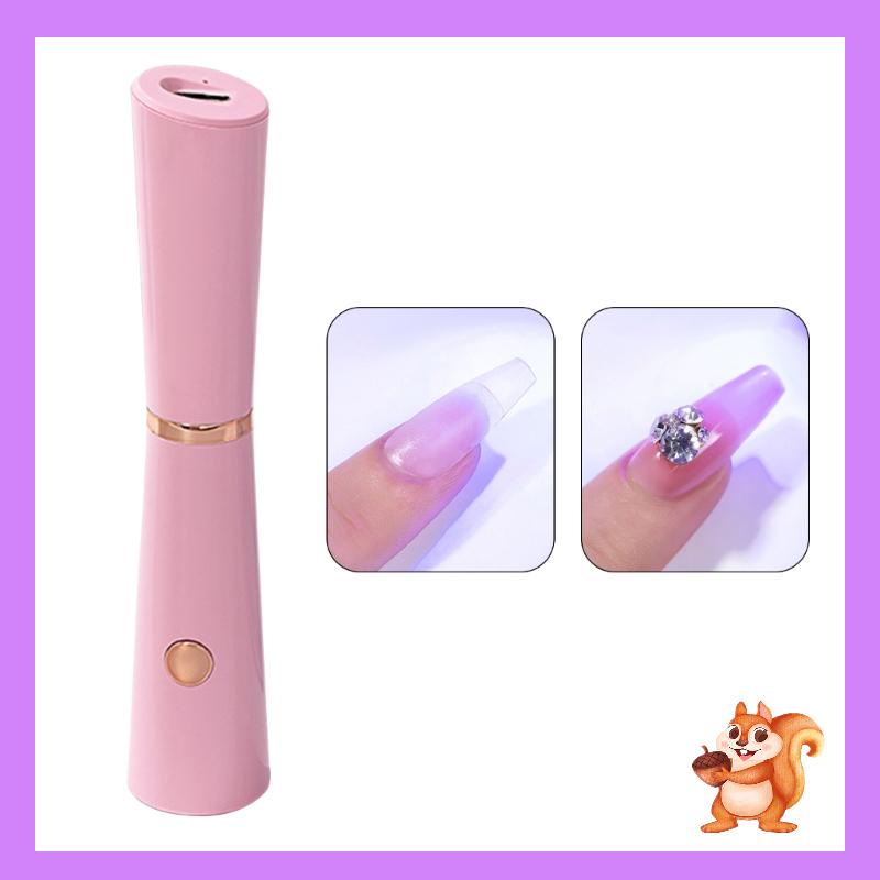 Siy เครื่องเป่าเล็บโคมไฟ LED UV แบบพกพา ชาร์จ USB สําหรับทําเล็บมือ เล็บเท้า | Shopee Thailand