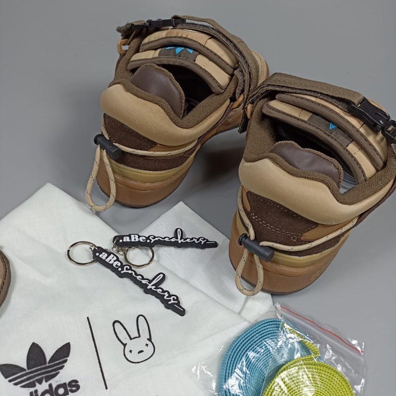 Adidas BAD BUNNY x Adidas Originals Forum Low อินเทรนด์ลำลองวินเทจ ...