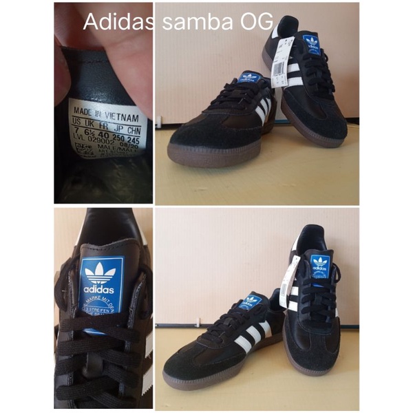 Authentic Adidas Samba OG and Continental 80 shoes | Shopee Thailand