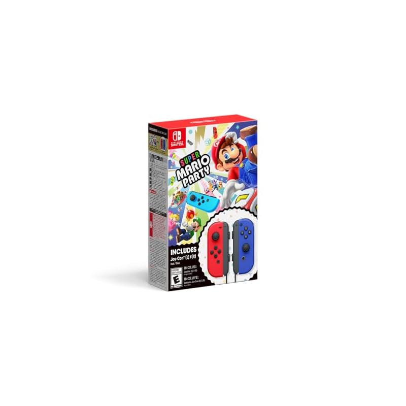 [from Japan] Super Mario Party + Red & Blue Joy-Con Bundle (Import ...