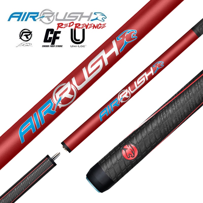 ไม้คิวจั๊มป์ เล่นลูกกระโดด Predator Air Rush Red Revenge Jump Cue ...