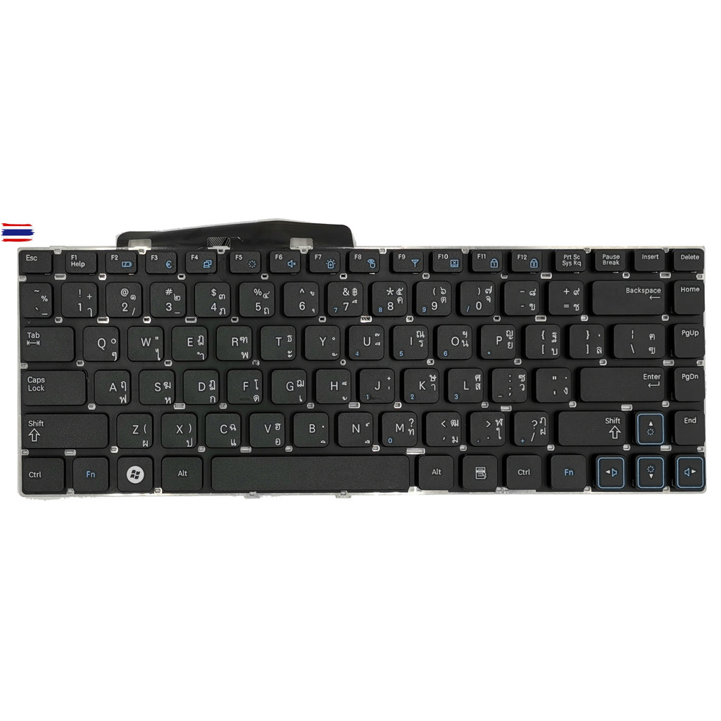 KEYBOARD คีย์อร์ด SAMSUNG RC408 RV409 RV411 RV412 RV413 RV418 RV415 ...