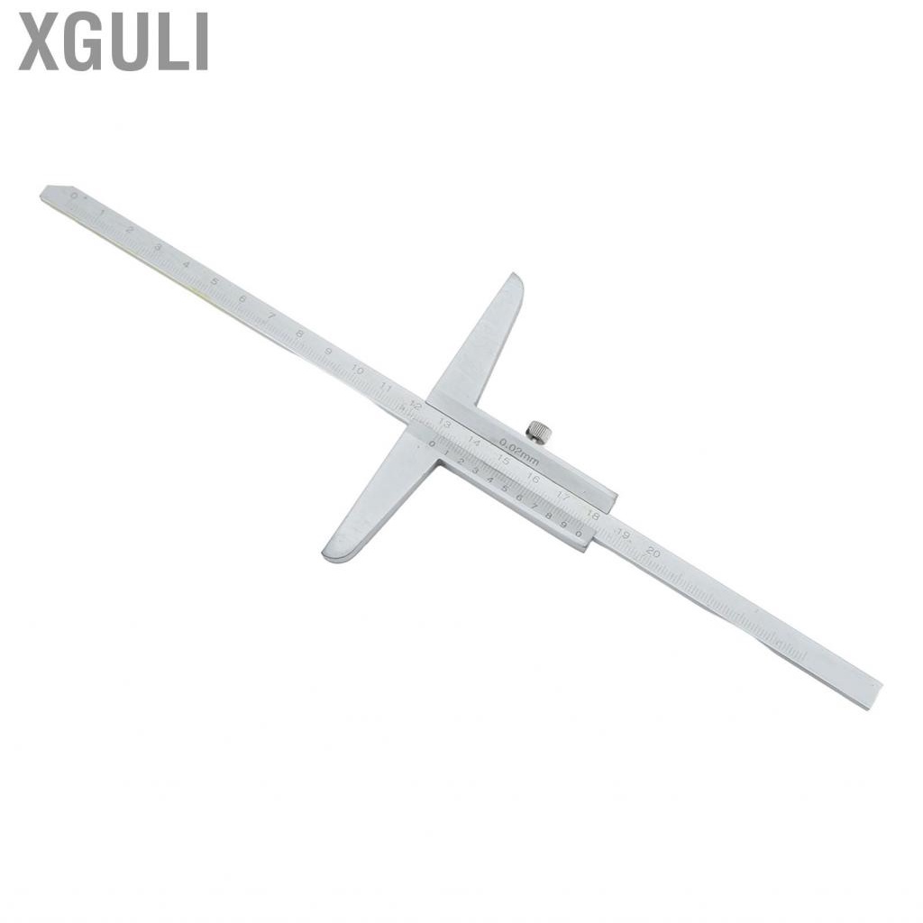 Xguli Depth Caliper Vernier Gauge Convenient Practical Matt Chrome ...