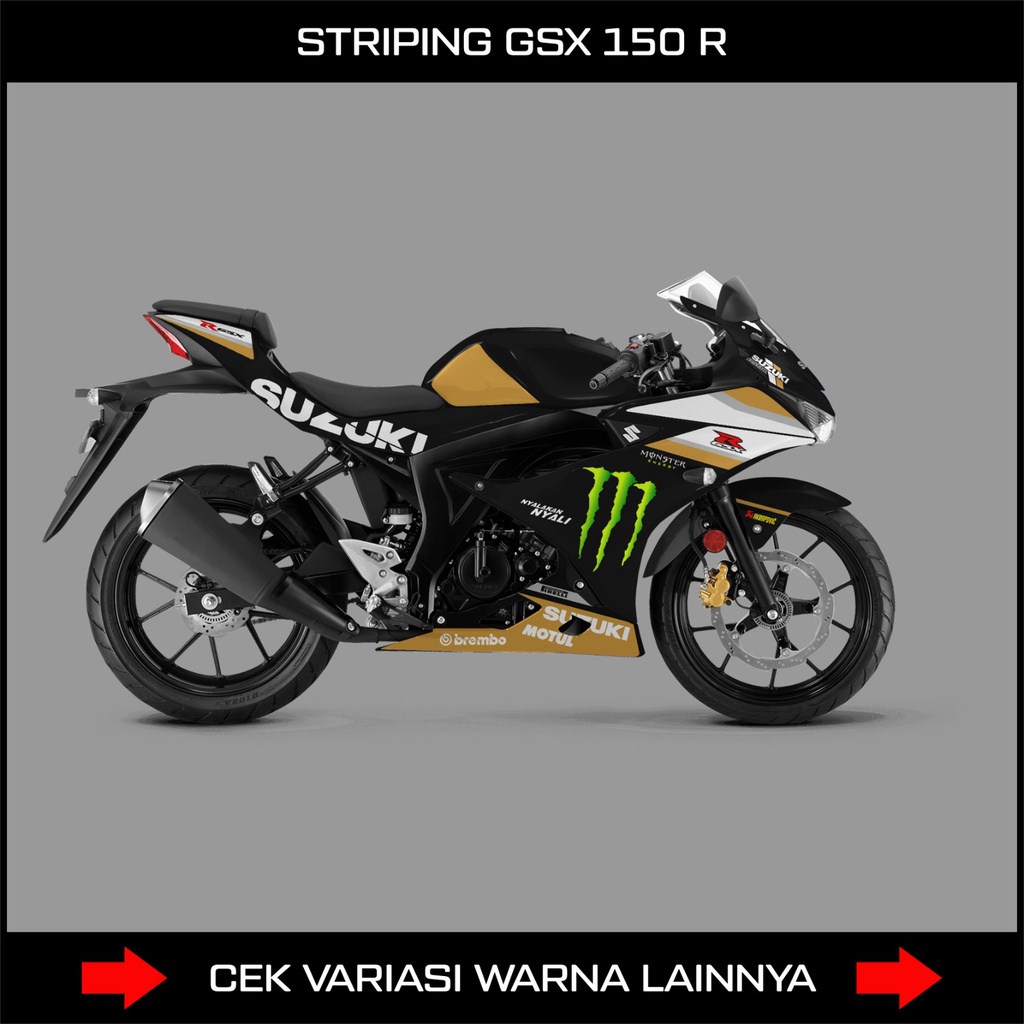 สติกเกอร์ ลายกราฟฟิค SUZUKI GSX R150 GSX 150R 2017 2018 2019 2020 2021 ...