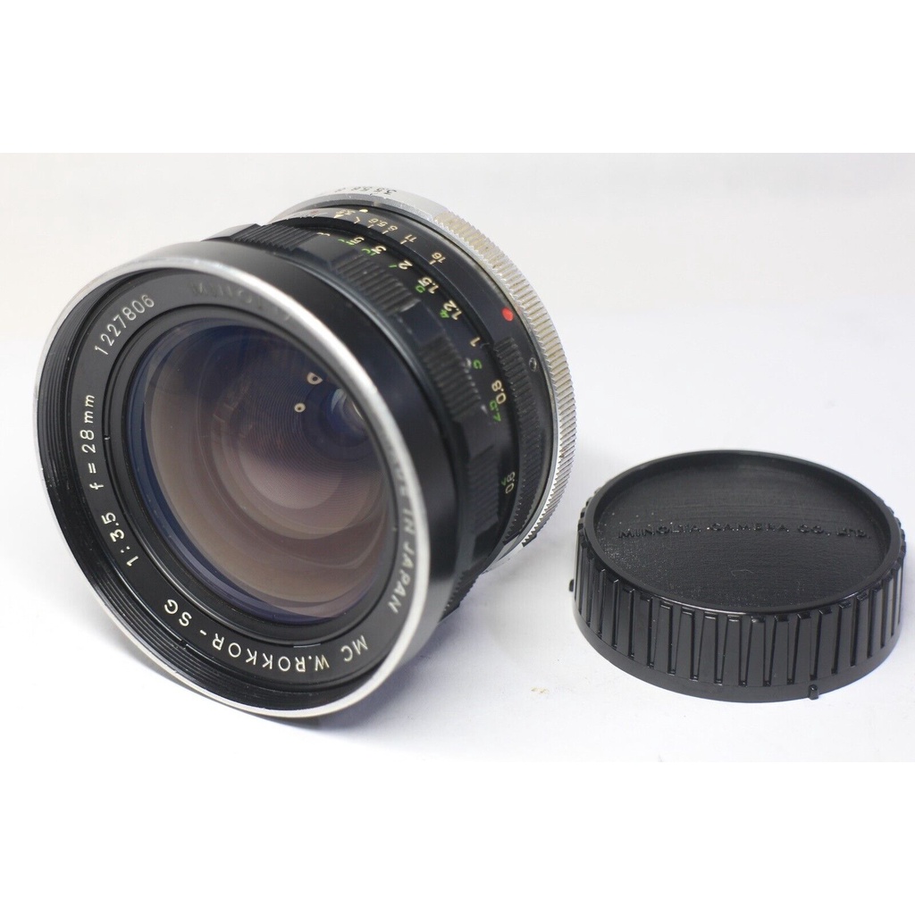 เลนส์มุมกว้าง Minolta Mc W.Rokkor-Sg 28 มม. F3.5 | Shopee Thailand