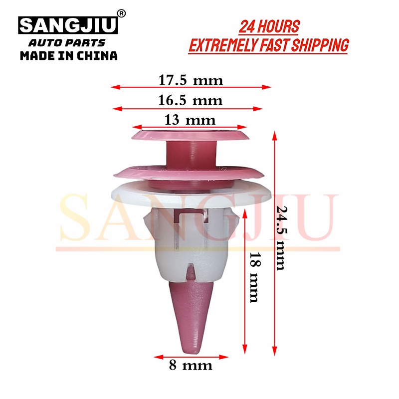 แผงคลิป สําหรับ GM Isuzu D-Max Colorado Rodeo Flare 50 ชิ้น 8973599420 ...