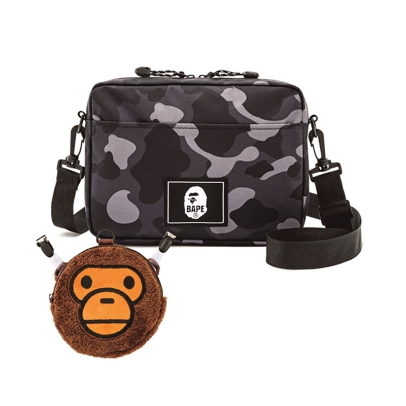 A Bathing Ape Bape นิตยสารญี่ปุ่น appendix กระเป๋าสะพายลายพรางกระเป๋า ...
