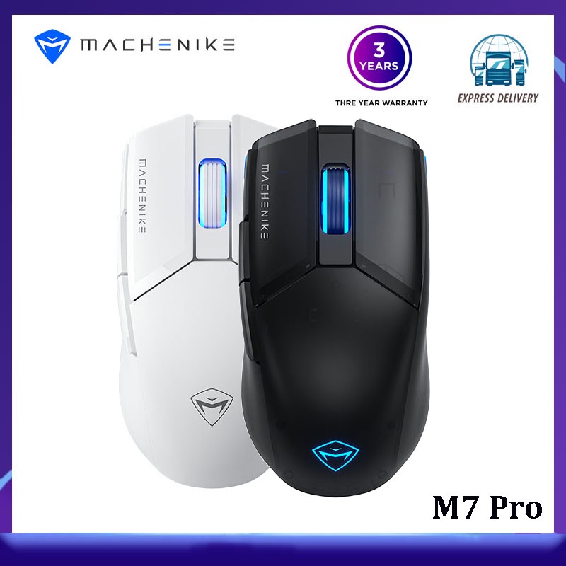 Machenike M7 Pro เมาส์เกมมิ่งไร้สาย PAW 3395 โหมดคู่ น้ําหนักเบาพิเศษ สําหรับแล็ปท็อป พีซี เกมเม ...