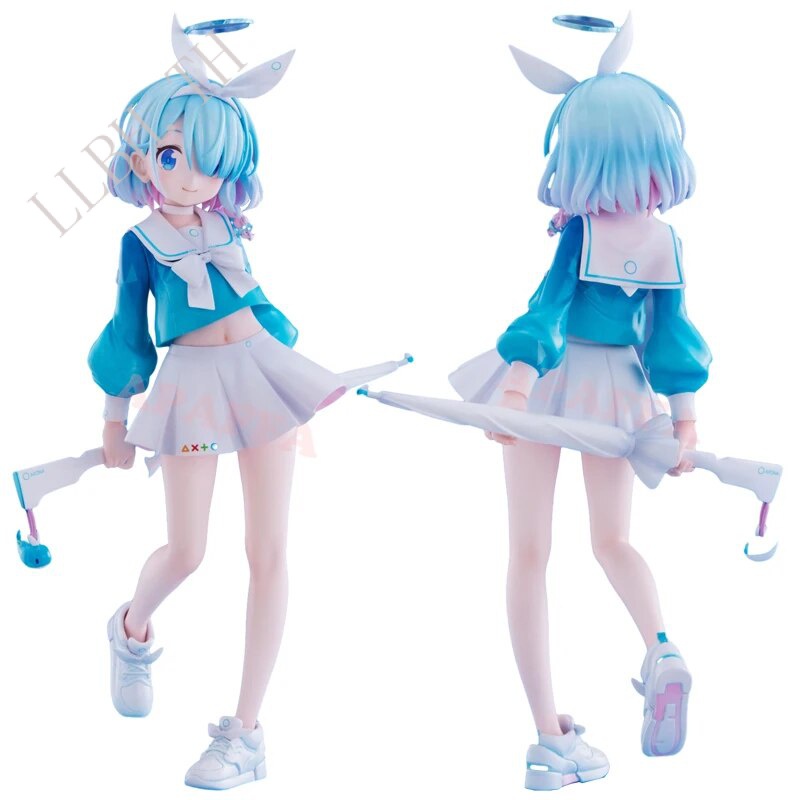 22cm Blue Archive Arona Anime Girl Figure Figma Ichinose Asuna Bunny ...