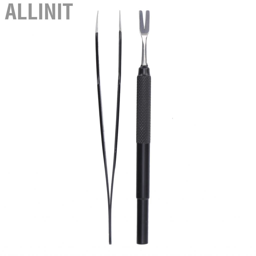 Allinit Flea Tweezers Tick Kit Tool Set Durable Completely Ticks with ...
