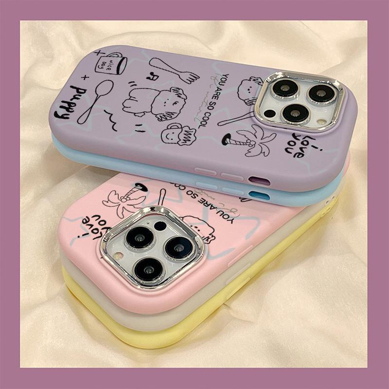 เคส iphone hone 11 12 Pro Max iphoneX Xr Xs Max 7 8 6s plus Letter Graffiti คู่สไตล์กรอบรูปโลหะ ...