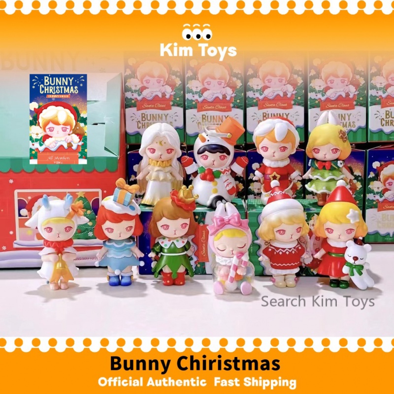 PopMart Bunny 2021 Chiristmas Series สร้างสรรค์ สําหรับตกแต่งบ้าน ฟิกเก ...