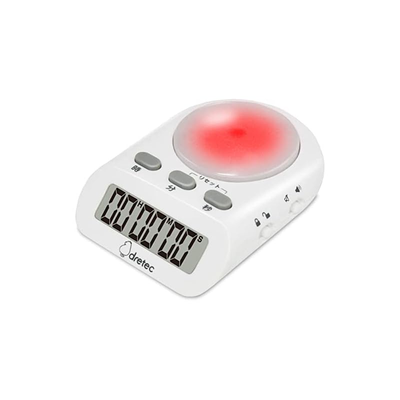 dretec Digital timer for learning Maximum set time 199 hours 59 minutes ...