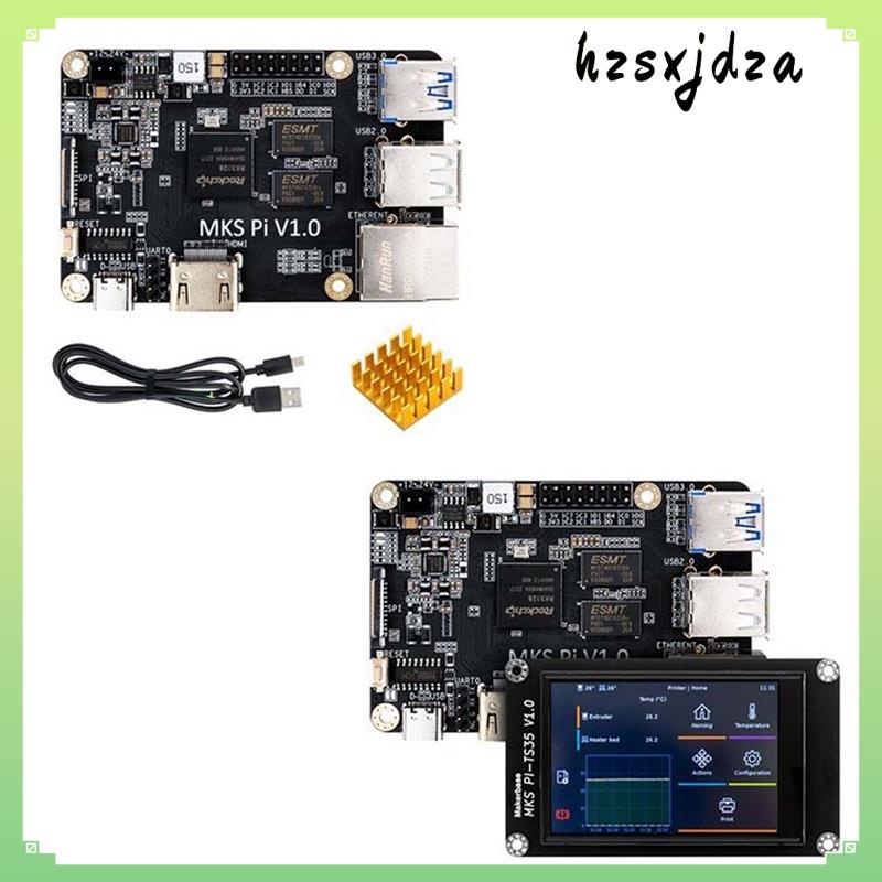 Mks Pi KLIPPER เมนบอร์ดควบคุม 64Bits SOC Onboard KlipperScreen สําหรับ ...