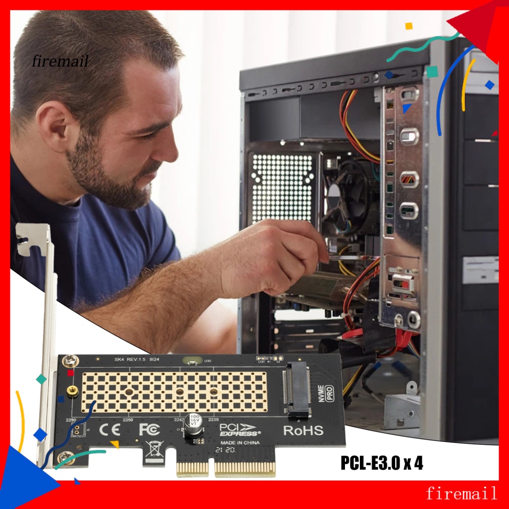 [FM] การ์ดไรเซอร์ M-Key PCB M2 NVMe SSD เป็น PCIE 30 X1 X4 X8 X16 ความเร็วสูง อุปกรณ์เสริม ...