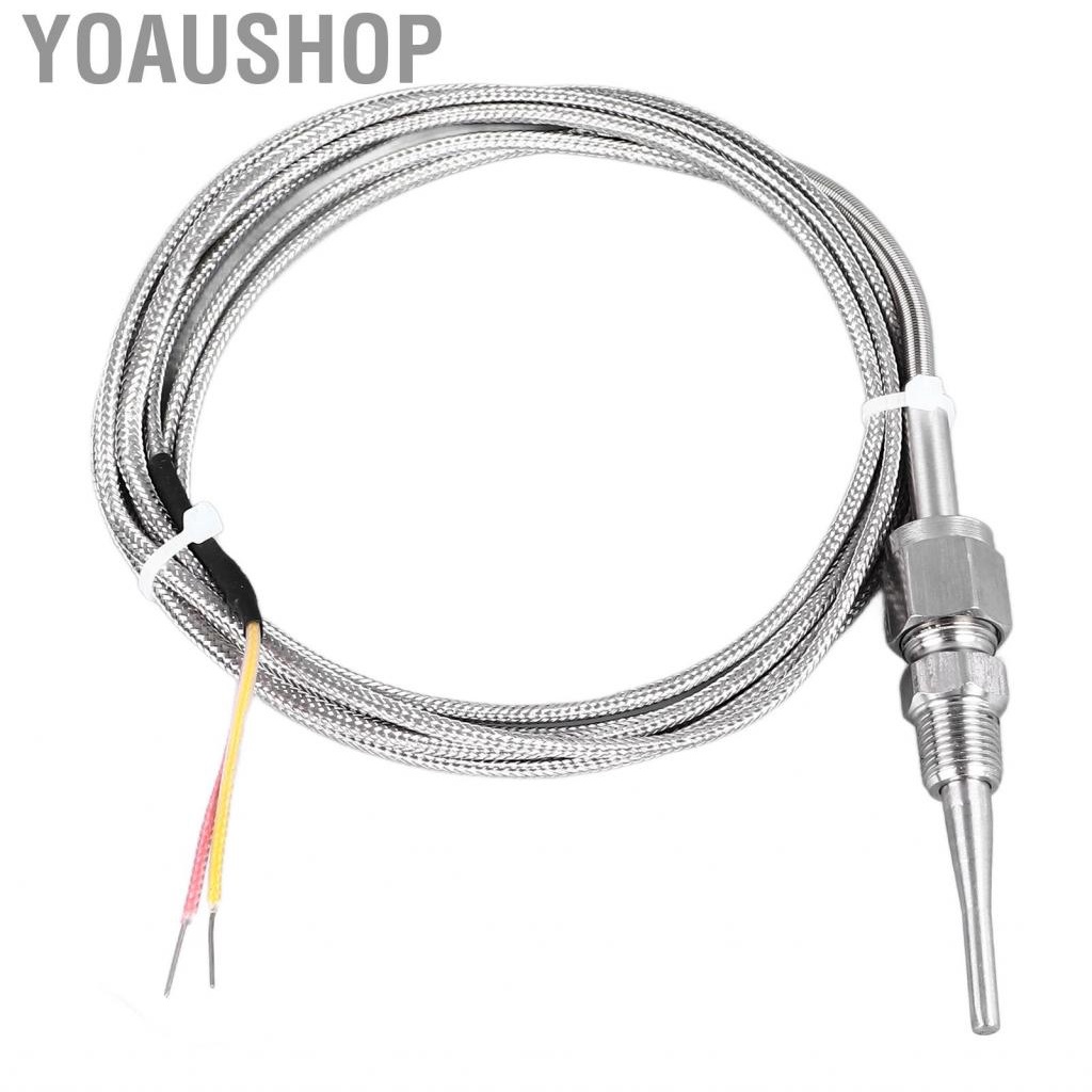 Yoaushop 1/8Inch NPT K Type Bare Tip Thermocouple Probe Stainless Steel ...