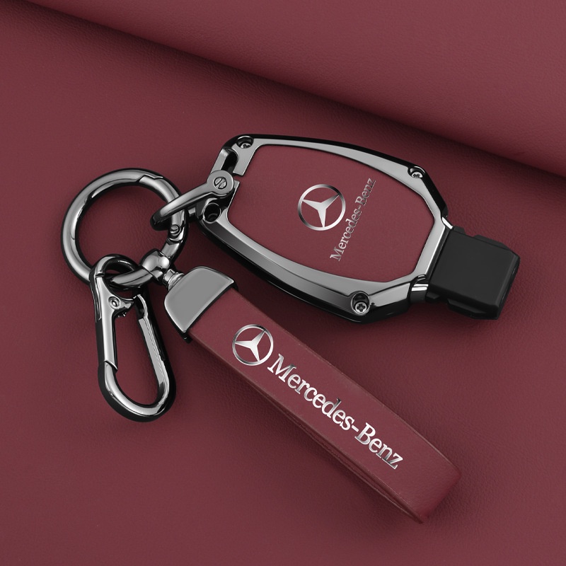 เคสเคฟล่ากุญแจรีโมทรถยนต์ Mercedes Benz AMG W205 W205C W203 W210 W211 ...