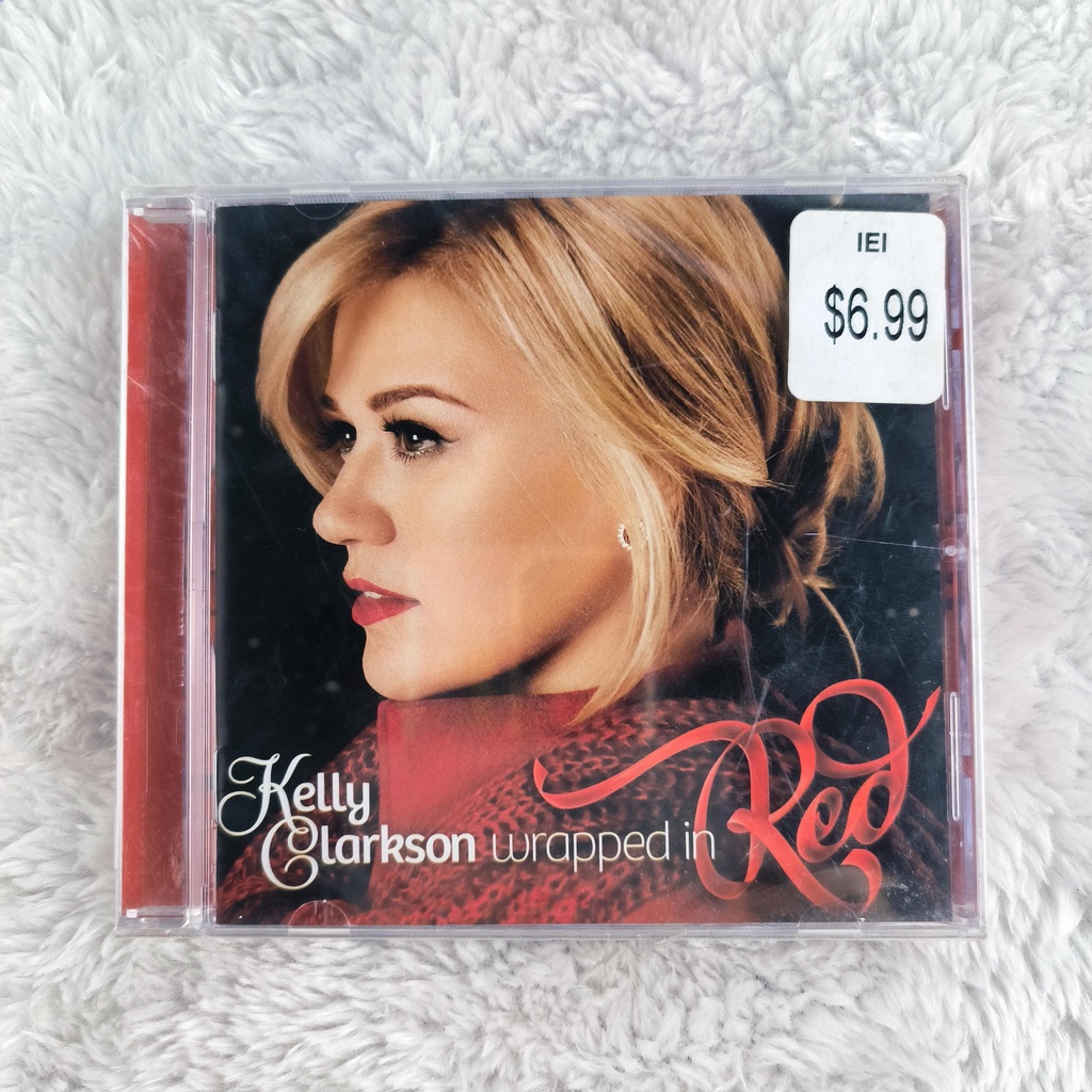 แผ่น CD อัลบั้ม Original Z125 Kelly Clarkson - Wrapped In Red T0107 ...