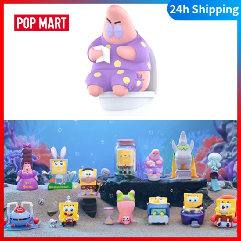 ฟิกเกอร์ POPMART SpongeBob Life Transitions Series Pop mart Official ...