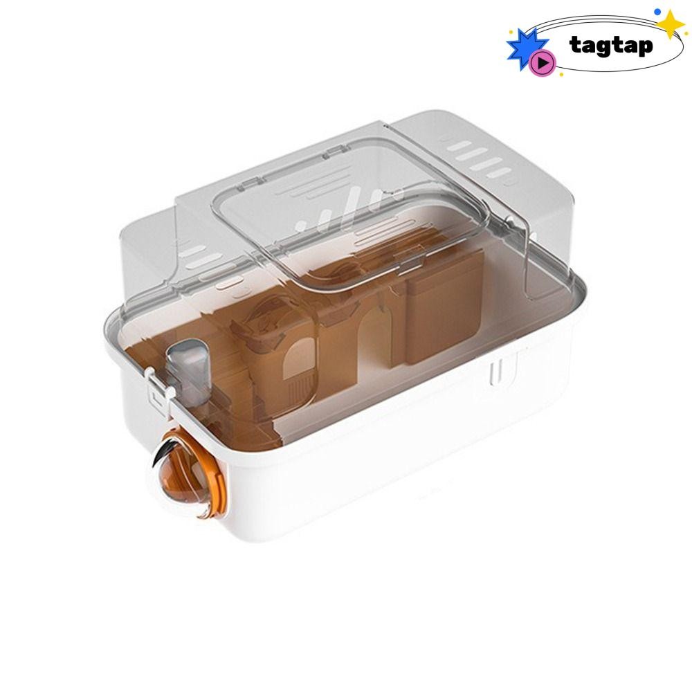 Tagtap กรงหนูแฮมสเตอร์สองชั้นพื้นที่ขนาดใหญ่กรงพกพาสัตว์เล็กระบายอากาศ ...