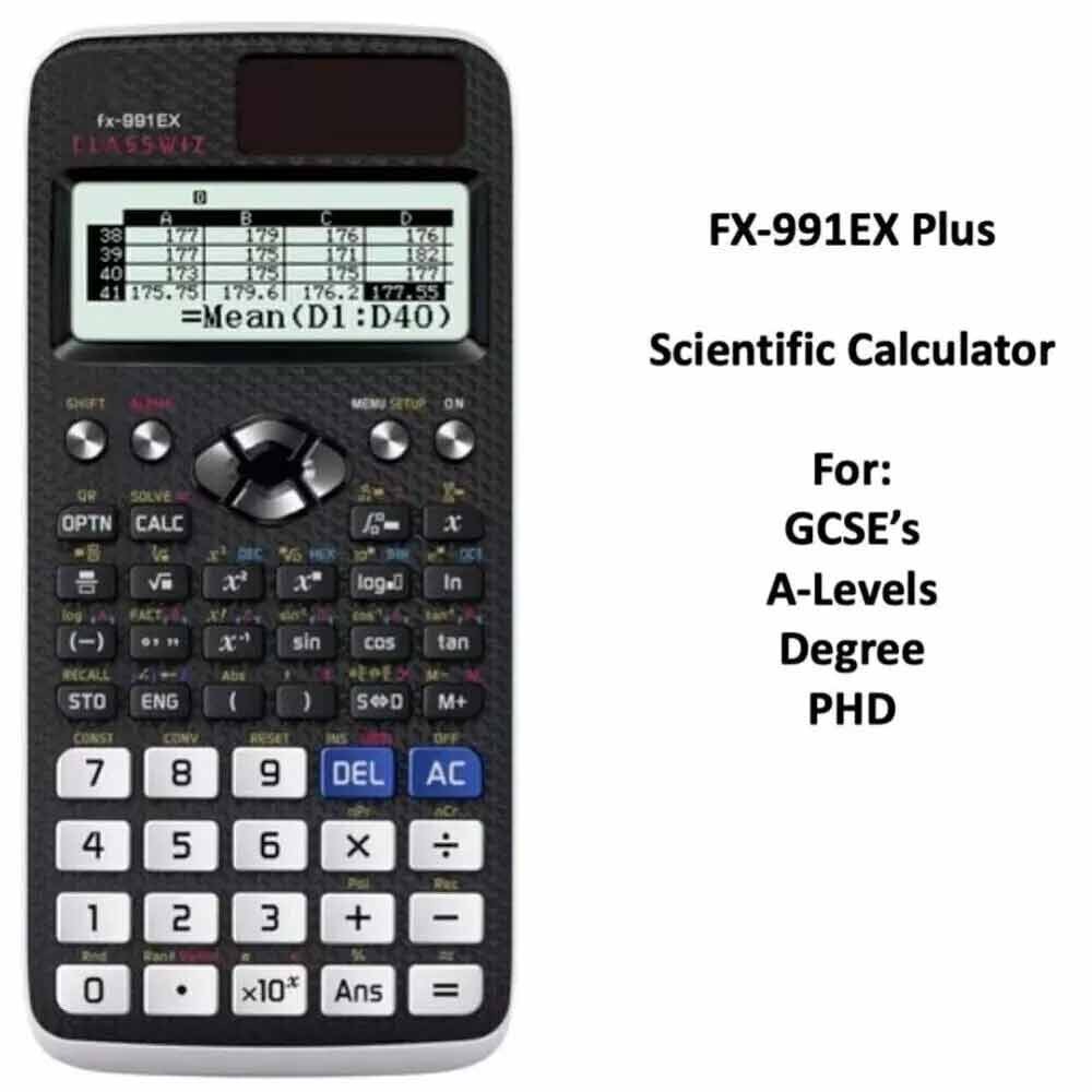 Casio Fx 991ex Classwiz Advanced Engineering Scientific Calculator 552 Functions Shopee Thailand