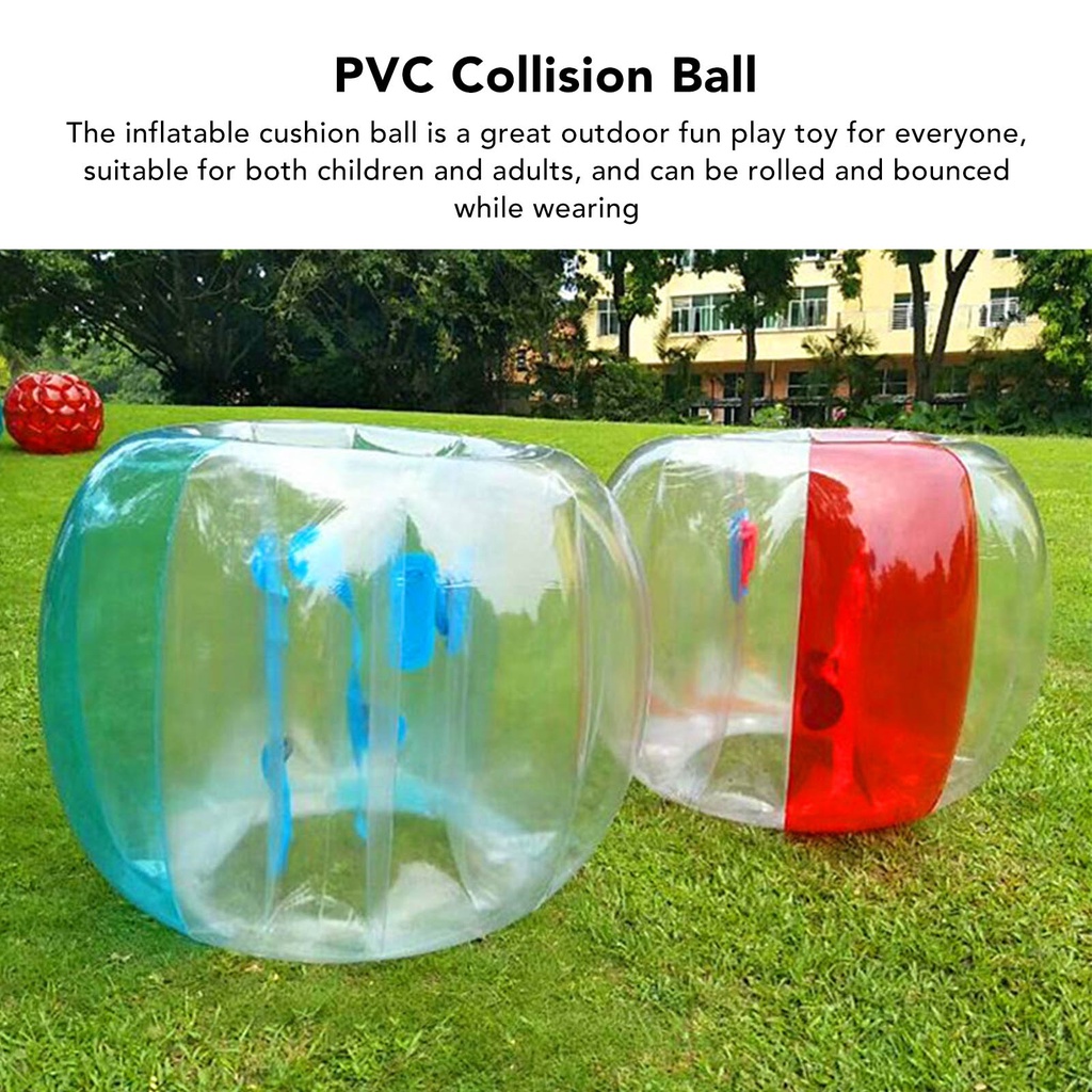 Home&Gardening Inflatable Bump Ball Human Collision PVC Body Bubble ...
