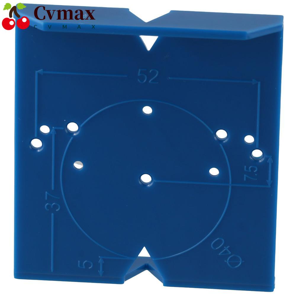 Cvmax จิ๊กบานพับประตูตู้ พลาสติก ABS แบบนิ่ม ปิดสีฟ้า สําหรับงานไม้ 35 ...