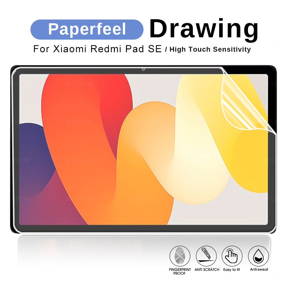 ฟิล์มกันรอยหน้าจอ แบบนิ่ม ไม่ใช่กระจก สําหรับ Redmi Pad SE 11 นิ้ว ...