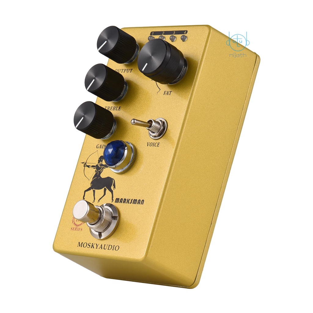 Compact Portable Digital Guitar Effector: MOSKYAudio Overdrive/Preamp ...