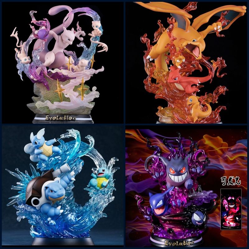 ฟิกเกอร์ Pokemon MFC Pokémon Evolution Group Super Dream Dragon Gengar ...