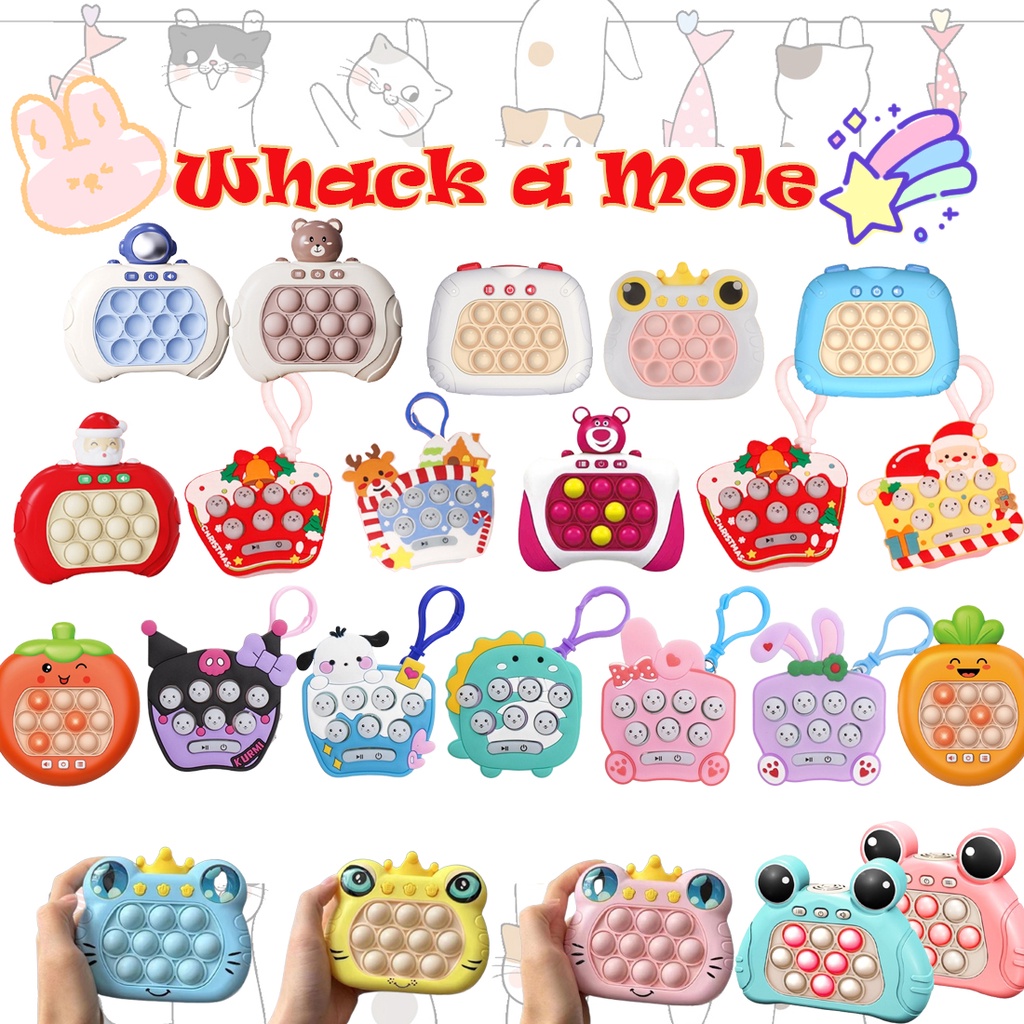 เครื่องเล่นเกมไฟฟ้า 100lv แบบกดเร็ว POP IT Pro | Shopee Thailand