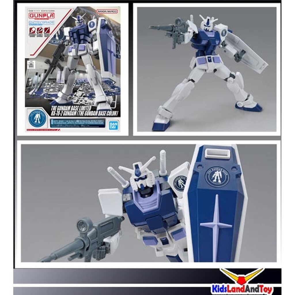 Bandai 4573102634115 gundam base entry grade Rx-78-2 [gundam base color] | Shopee Thailand