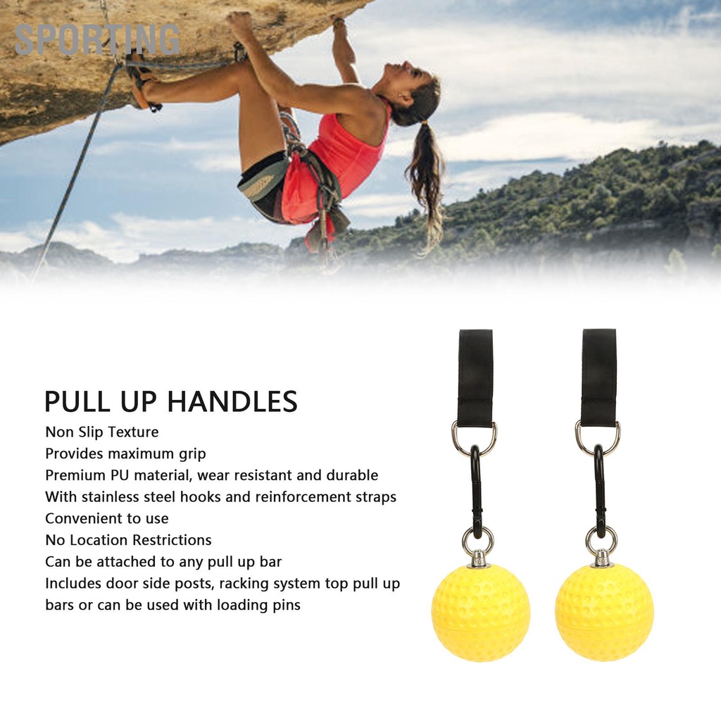 Sporting Pull Up Ball Grip ป้องกันการลื่นที่จับลูกบอลปีนเขาอเนกประสงค์ ...