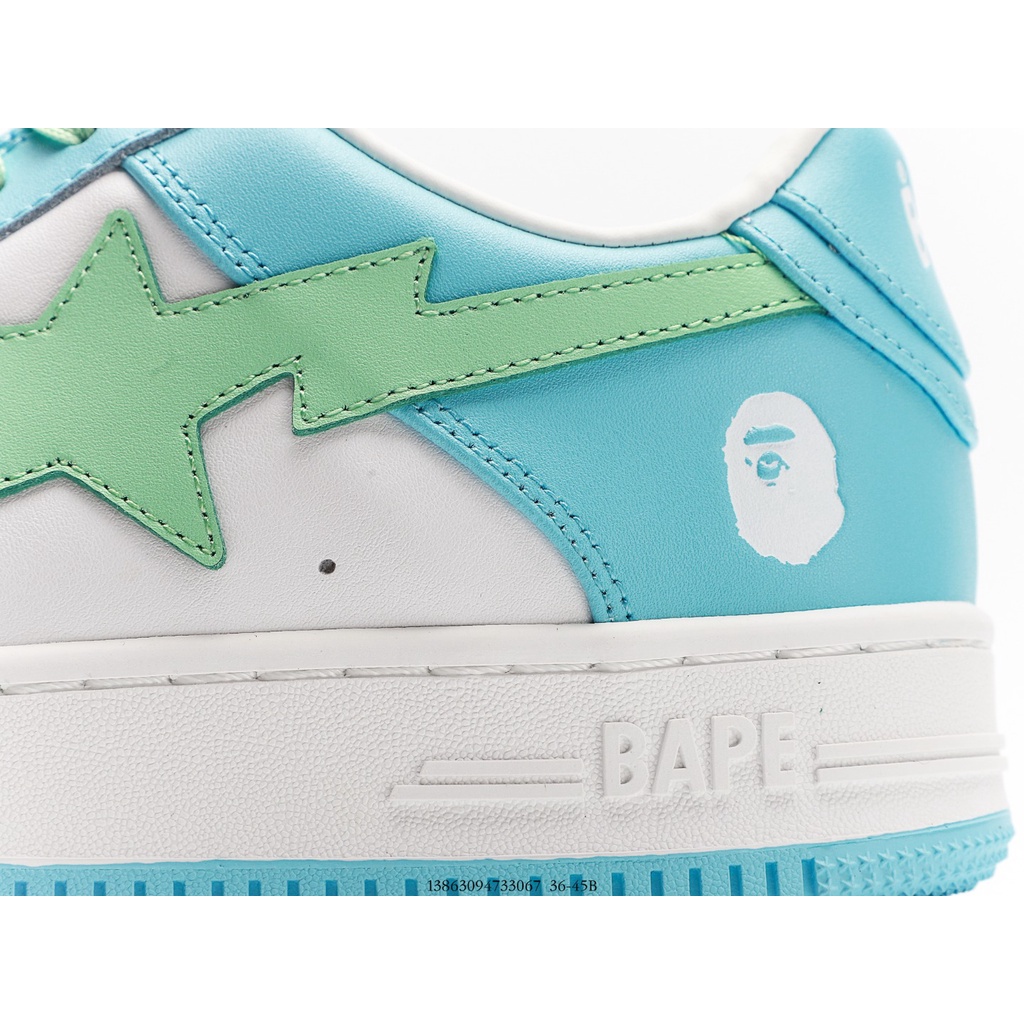 Bape Sta x Nike Air Force 1 '07 บาสเก็ตบอลลำลอง Low Cut ผ้าใบสำหรับ ...