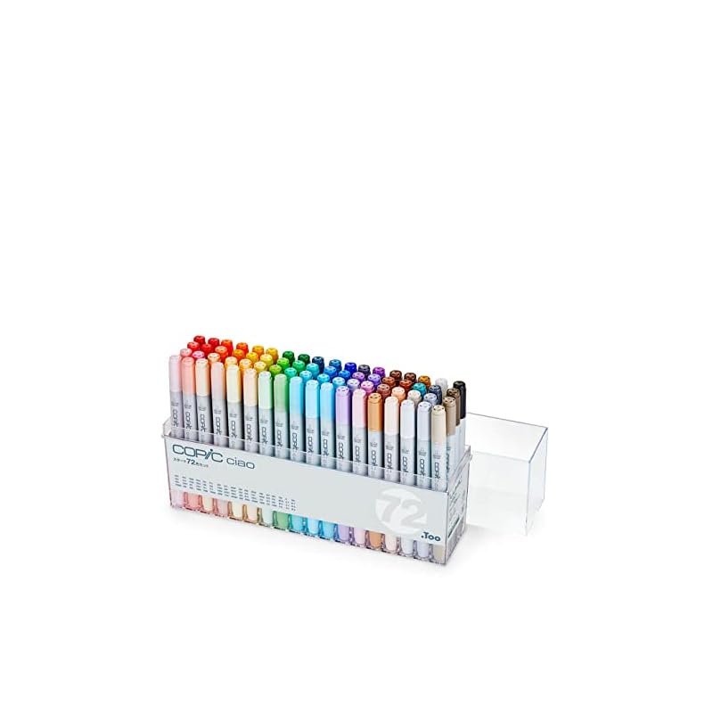 Too Copic Ciao Start ชุดปากกามาร์กเกอร์ 72 สี หลากสี | Shopee Thailand