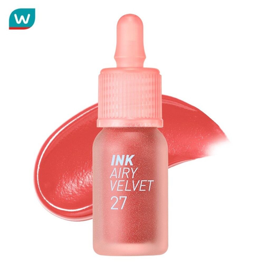 Peripera เพอริเพอร่า อิ้งค์ แอรี่ เวลเวท ลิป 4ก. 27 อินไซด์ พีช ...