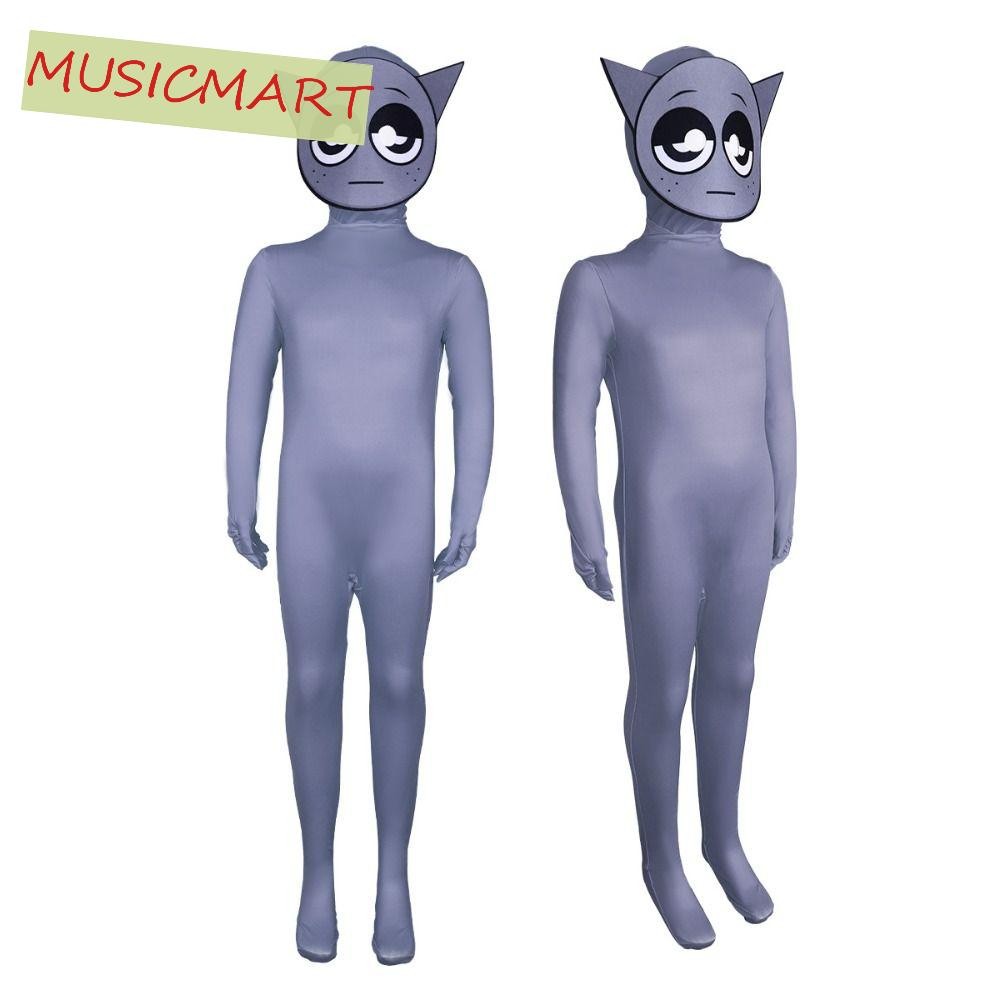 Musicmart เด็ก Full Body ชุด, Spandex ชุดเครื่องแต่งกาย Sprunki ...