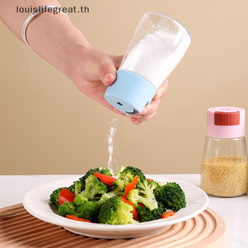 Louislifegreat 0.5g Metering Salt Shaker Push Type เครื่องจ่ายเกลือถัง ...