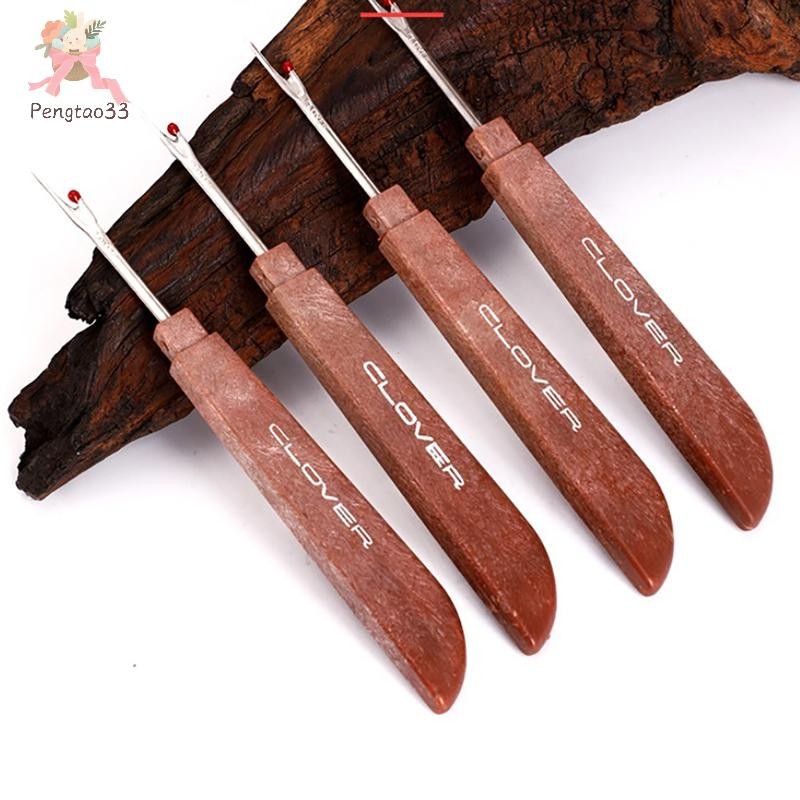 [ใหม่] Clover Steel Plastic Handle Craft Cutter Seam Ripper Stitch Needle Arts Sewing TH ...