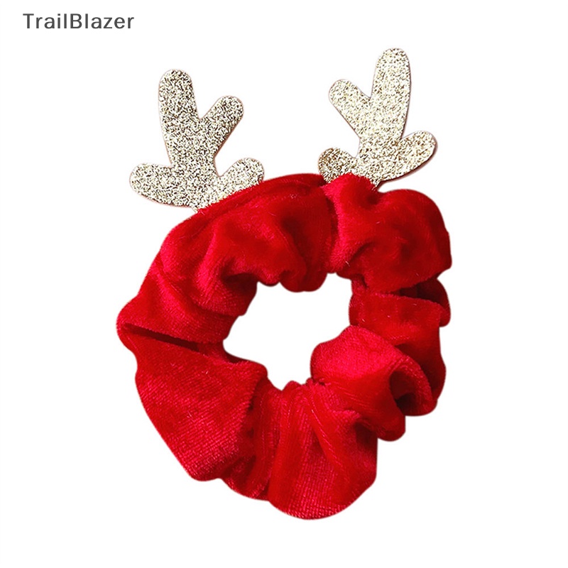 Tbth ยางรัดผม แบบยืดหยุ่น ลายการ์ตูนคริสต์มาส ซานต้า กวาง ขนาดใหญ่ ...