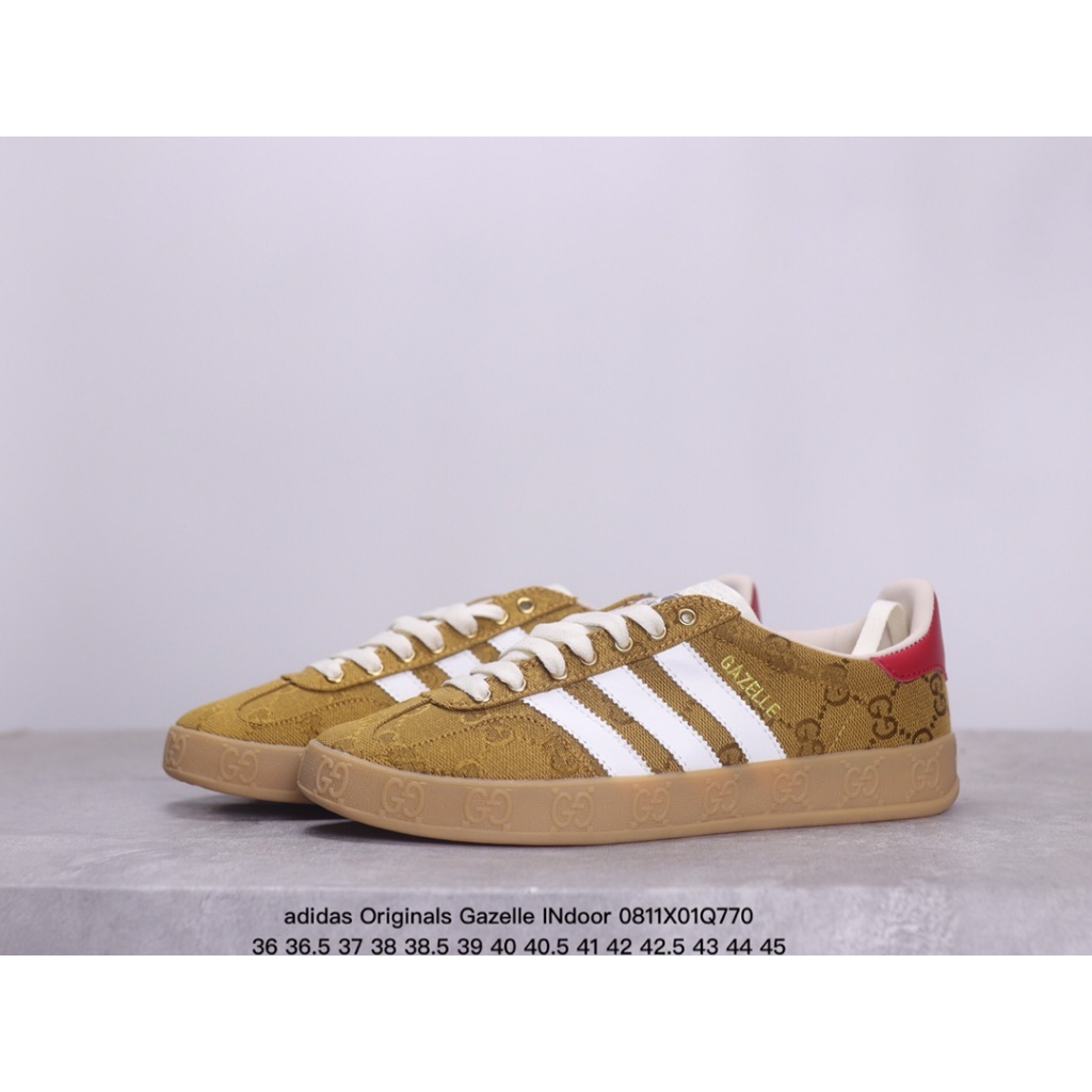 Genuine Adidas Originals Gazelle INdoor สวมกันลื่นป้องกันการลื่นไถล ...