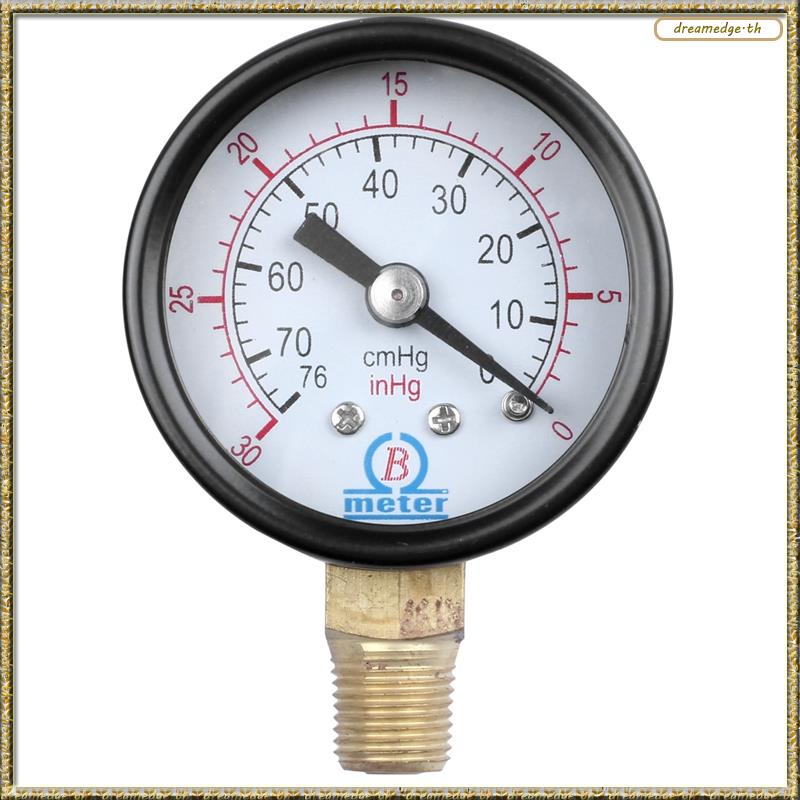 Dreamedge.th # เครื่องวัดความดันอากาศนิวเมติก ตัวผู้ 30 0Hg | Shopee ...