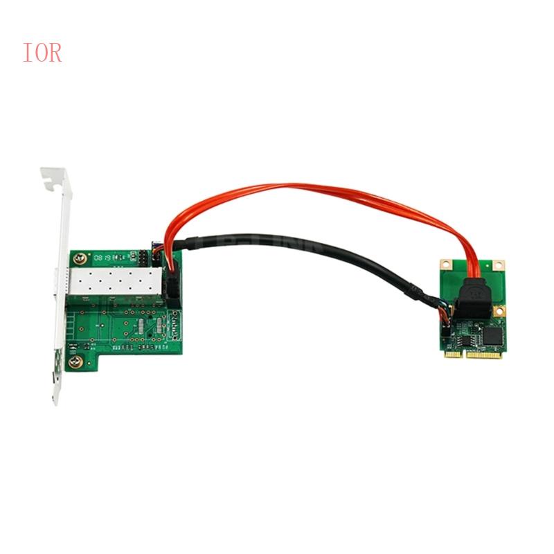 ตัวควบคุมเครือข่ายอีเธอร์เน็ต IOR Mini PCIe Gigabit ไฟเบอร์ สําหรับเล่น ...